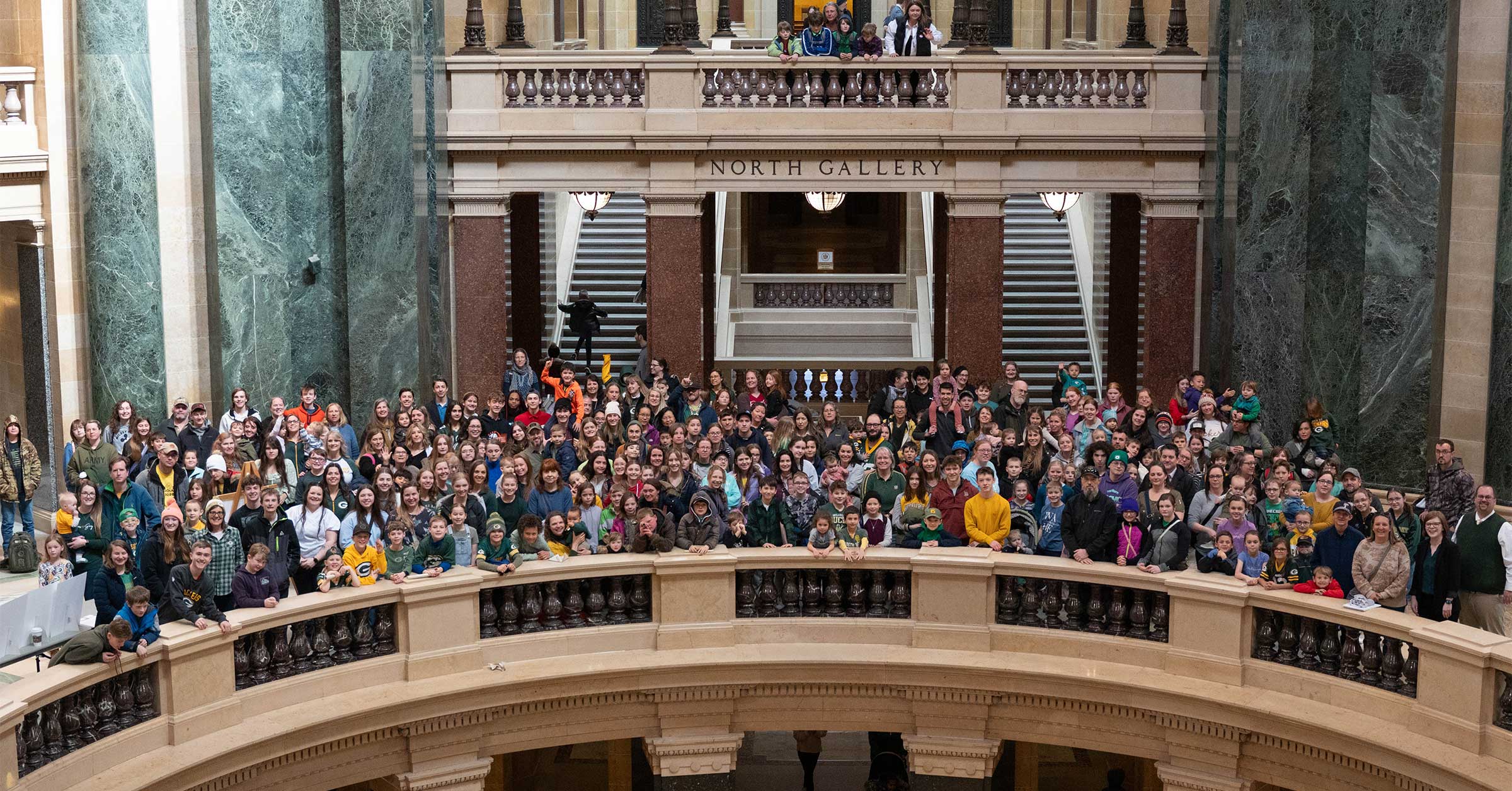 Wisconsin Families Flock to First Capitol Rally in Decades